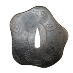 Iron Irregular shape Tsuba